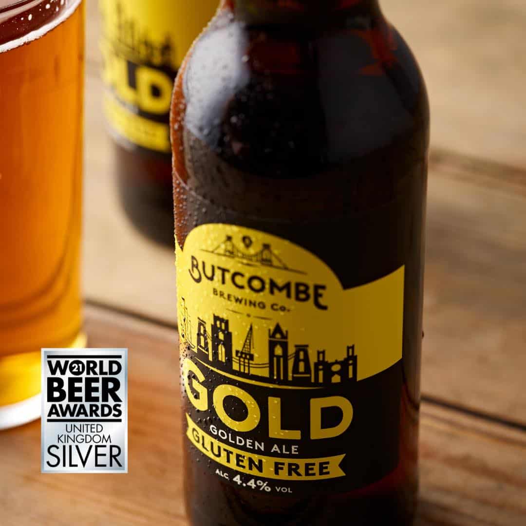 GOLD GLUTEN FREE WINS SILVER AT WORLD BEER AWARDS | Butcombe Pubs & Inns