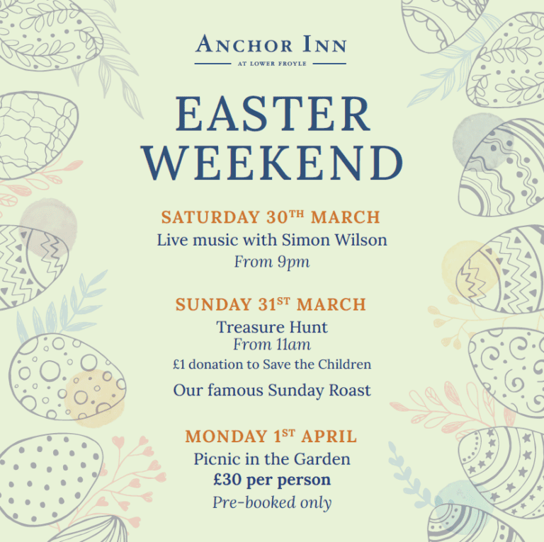 The Anchor Inn Hotel In Lower Froyle | Pub & Restaurant With Award ...